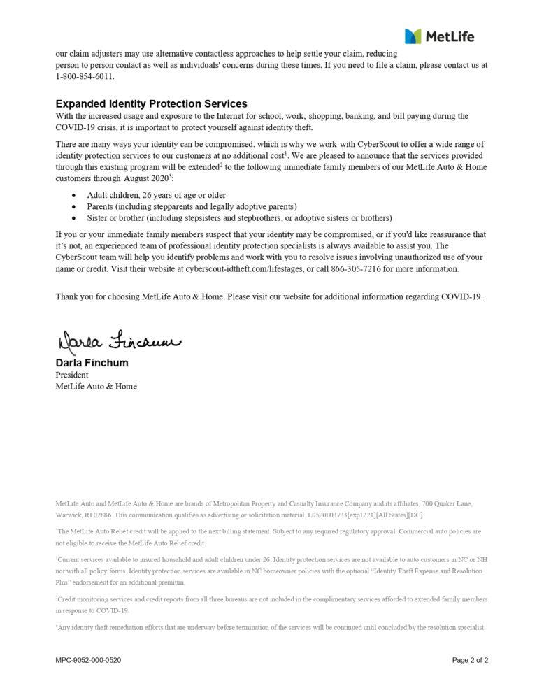 MetLife Client Help - Oklahoma Insurance Group